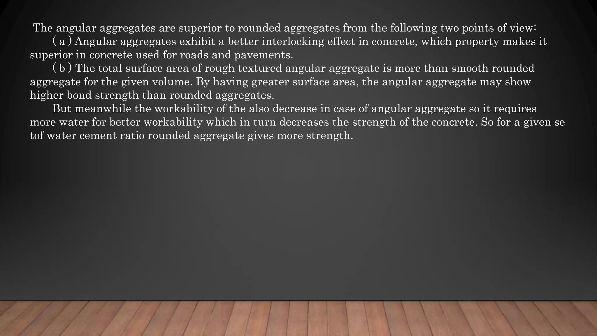 Aggregates used in Concrete | PPTX