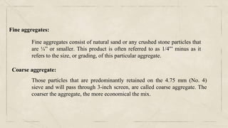 A Presentation on Aggregate. | PPTX