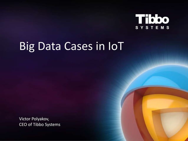 Big Data in IoT | PPTX