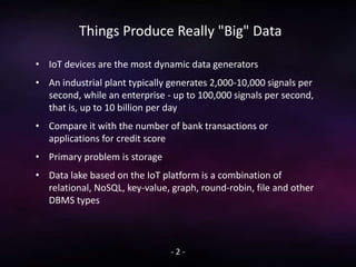 Big Data in IoT | PPTX