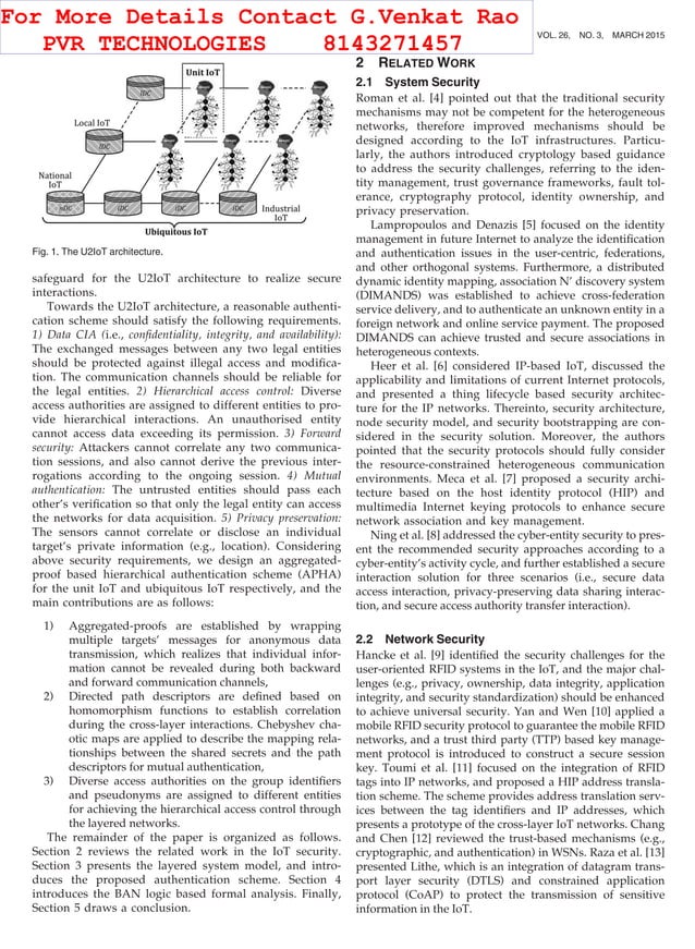 Aggregated Proof Based Hierarchical Authentication Scheme For The Internet Of Things Pdf