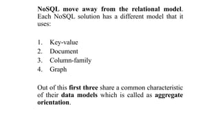 Aggregate Data Models.pptxszfsfsfsafsafsafasf | PPTX