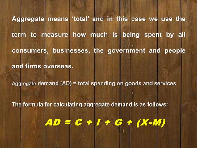 Aggregate demand | PPT