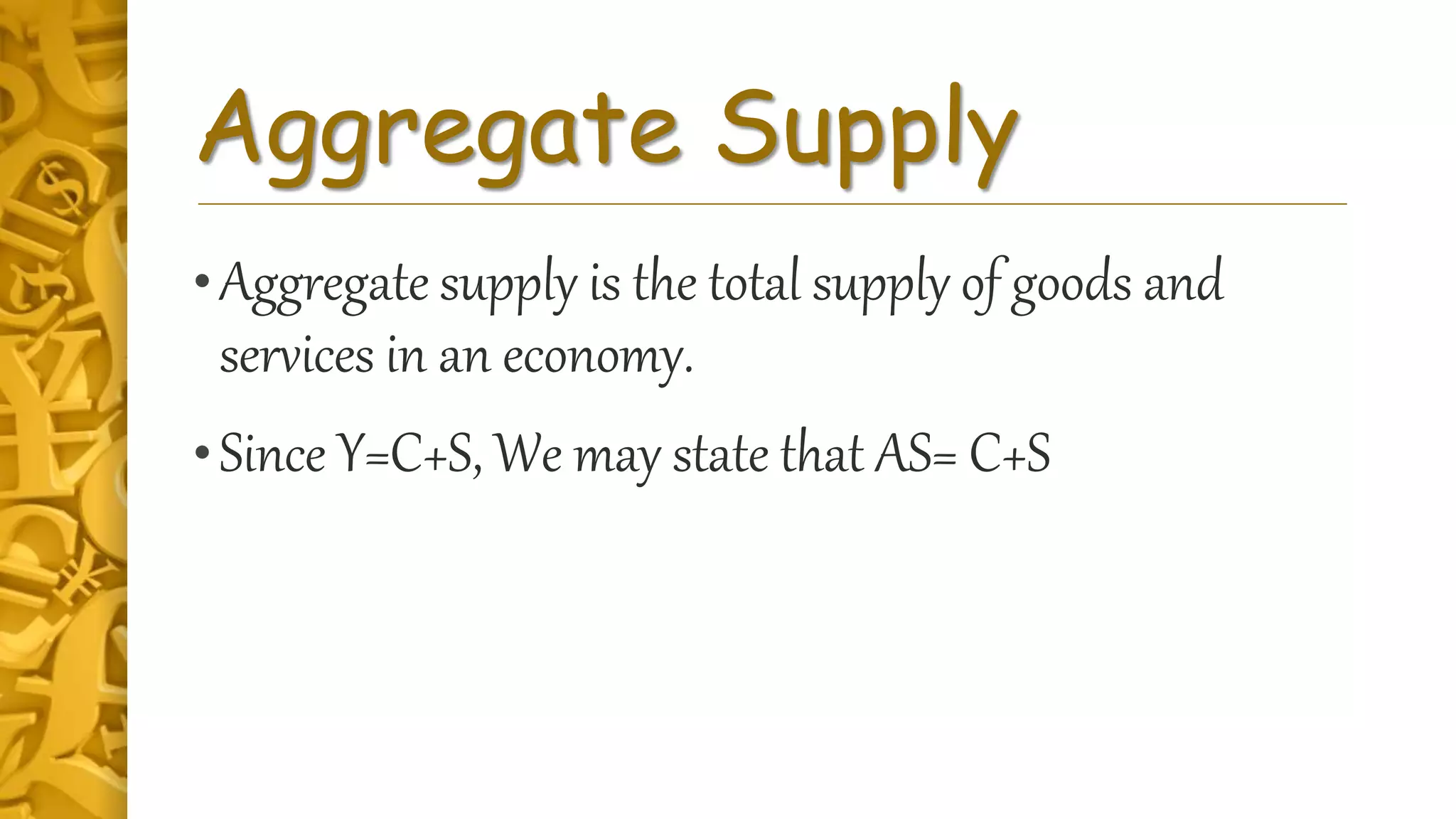 Aggregate demand & aggregate supply | PPTX | Business Accounting ...