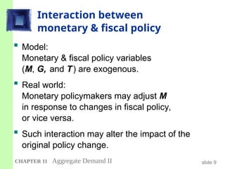 materi tentang makro ekonomi Aggregate Demand II.ppt