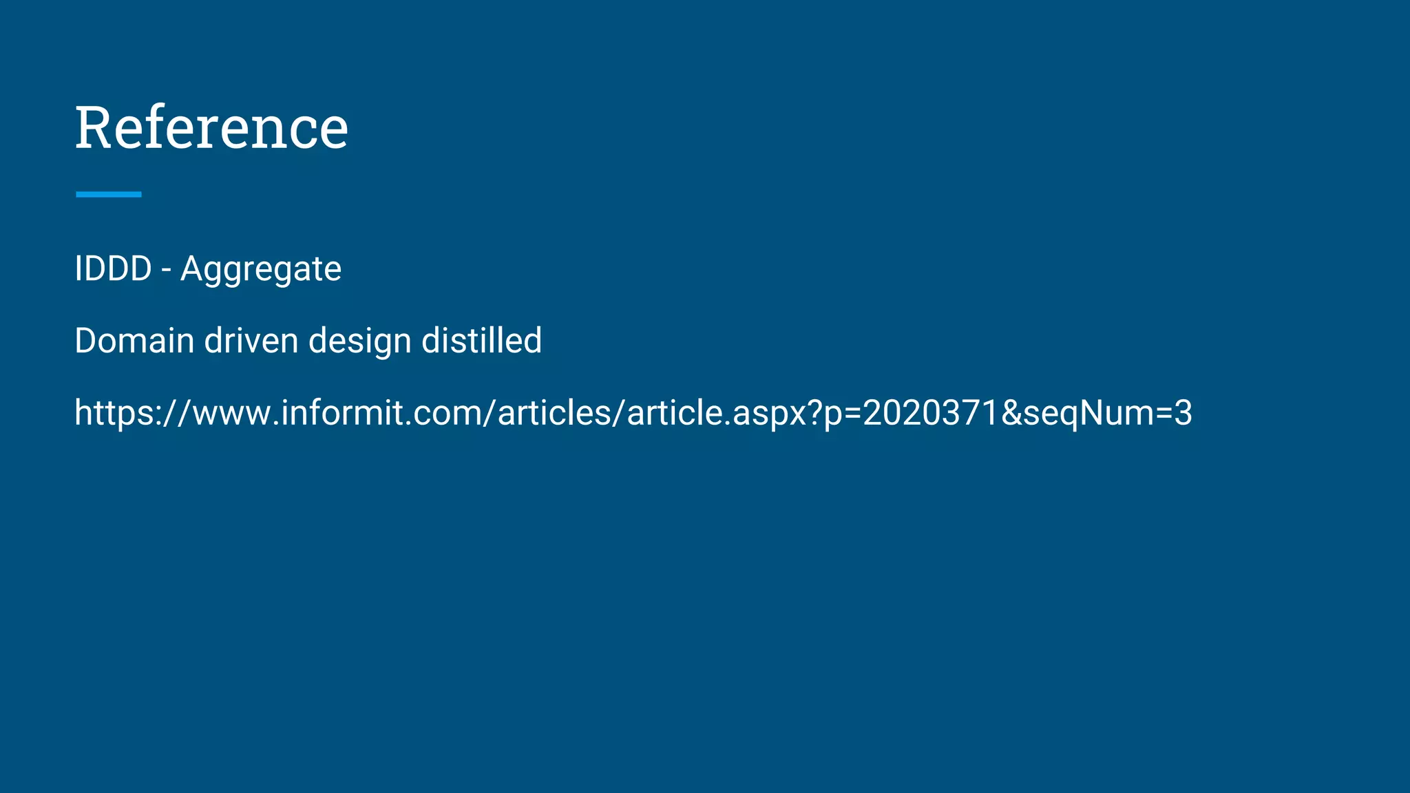 Aggregate design | PPTX