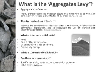 Aggregate Levy | PPTX