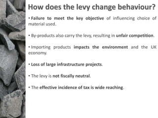 Aggregate Levy | PPTX