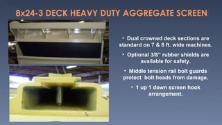 SMICO Aggregate Vibratory Screeners | PPT