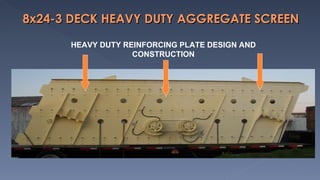 SMICO Aggregate Vibratory Screeners | PPT