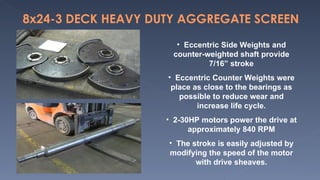 SMICO Aggregate Vibratory Screeners | PPT