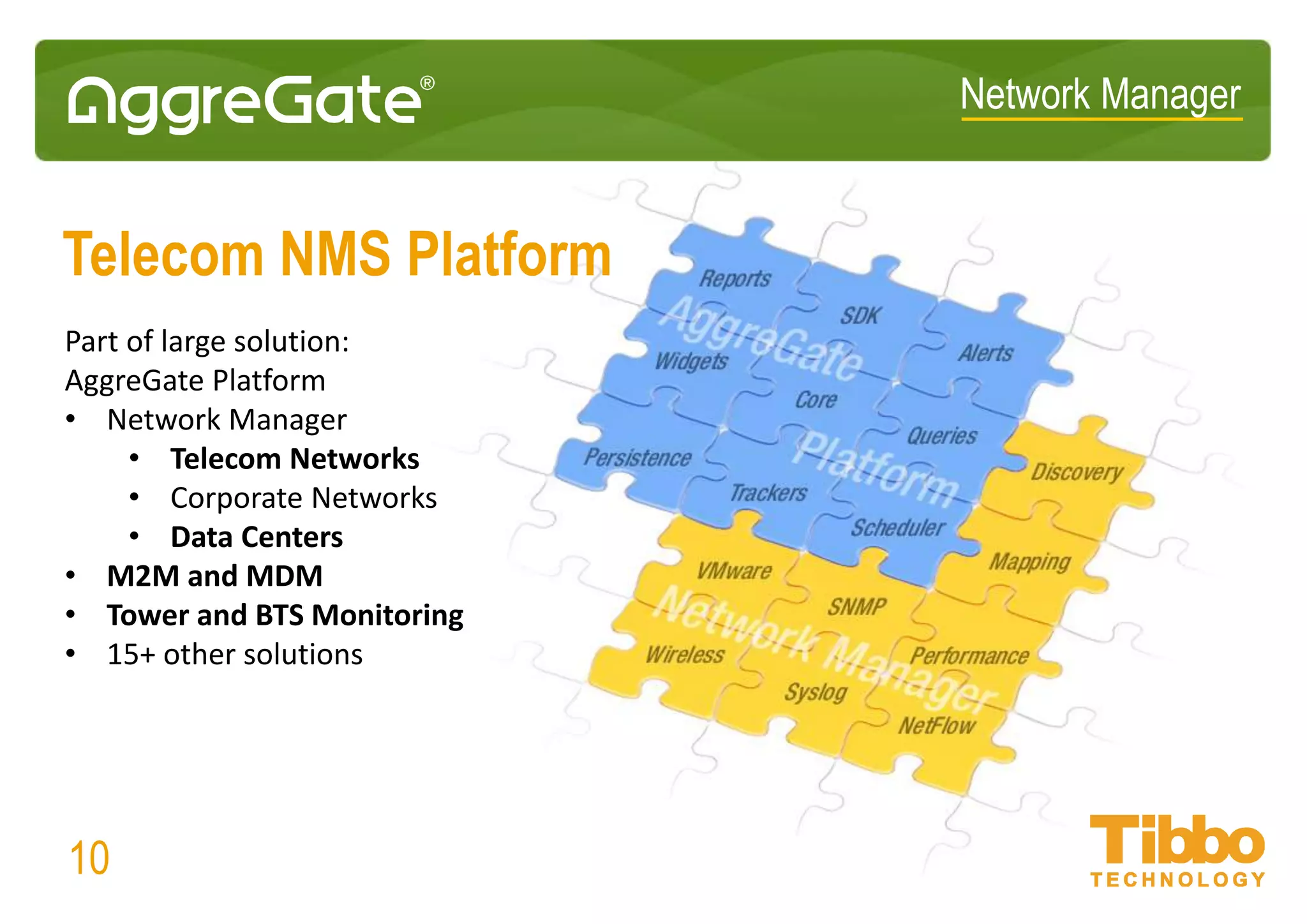 AggreGate Network Manager | PPT