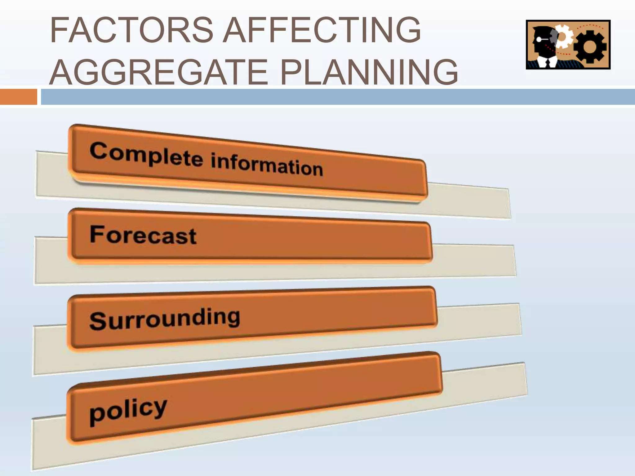 Aggregate planning | PPTX