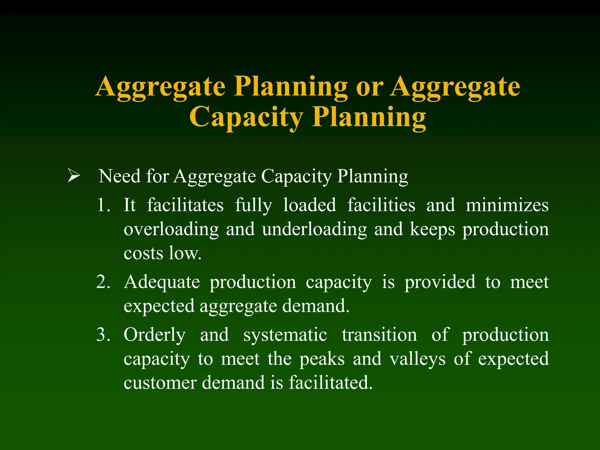 aggregate planning.ppt