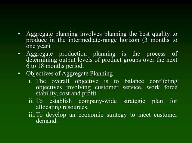 aggregate planning.ppt
