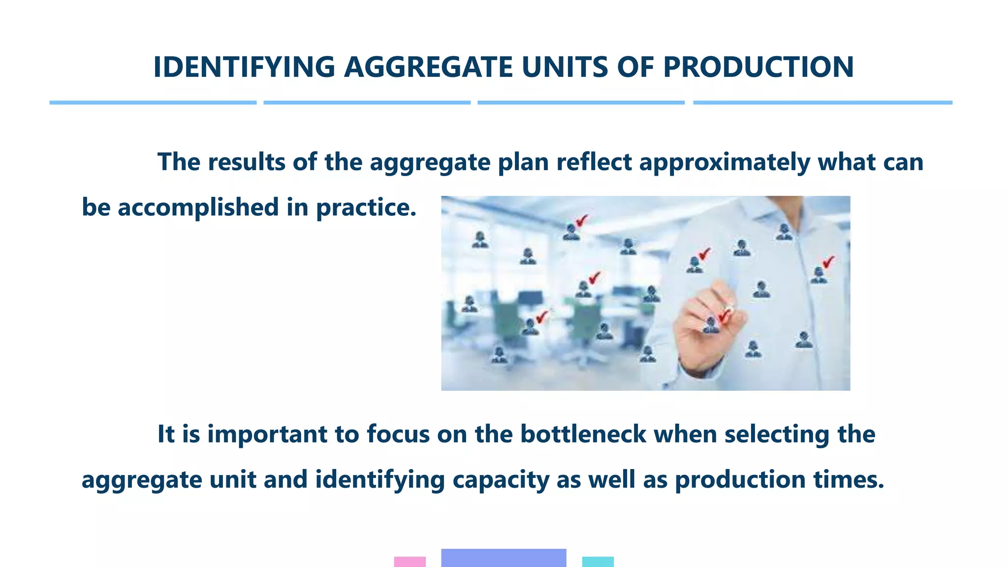 Aggregate planning in supply chain | PPTX
