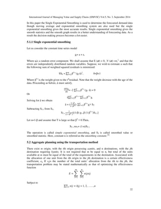 Aggregate planning using transportation method a case study in cable ...