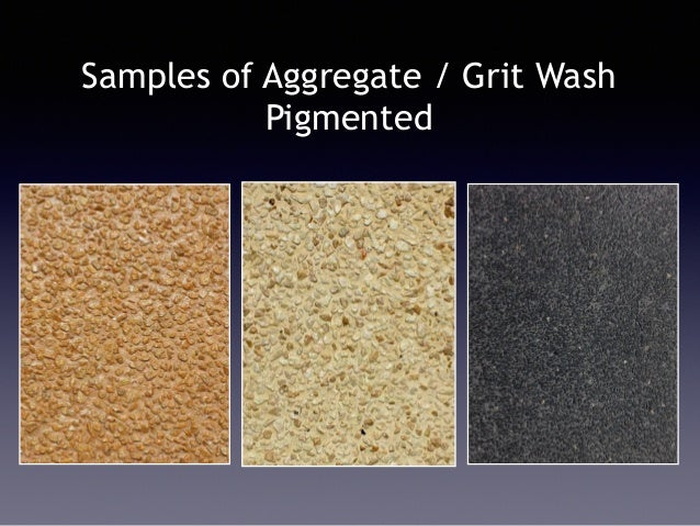 Stone Crete Plaster / Exposed Aggregate Plaster / Washed Stone Grit