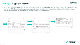 Aggregate Records in IBM SPSS Modeler.pptx