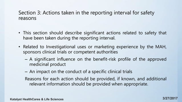 Aggregate Reporting_Pharmacovigilance_Katalyst HLS | PPTX ...