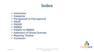 Aggregate Reporting in Pharmacovigilance | PDF