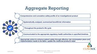 Aggregate Reporting in Pharmacovigilance | PDF