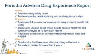 Aggregate Reporting in Pharmacovigilance | PDF