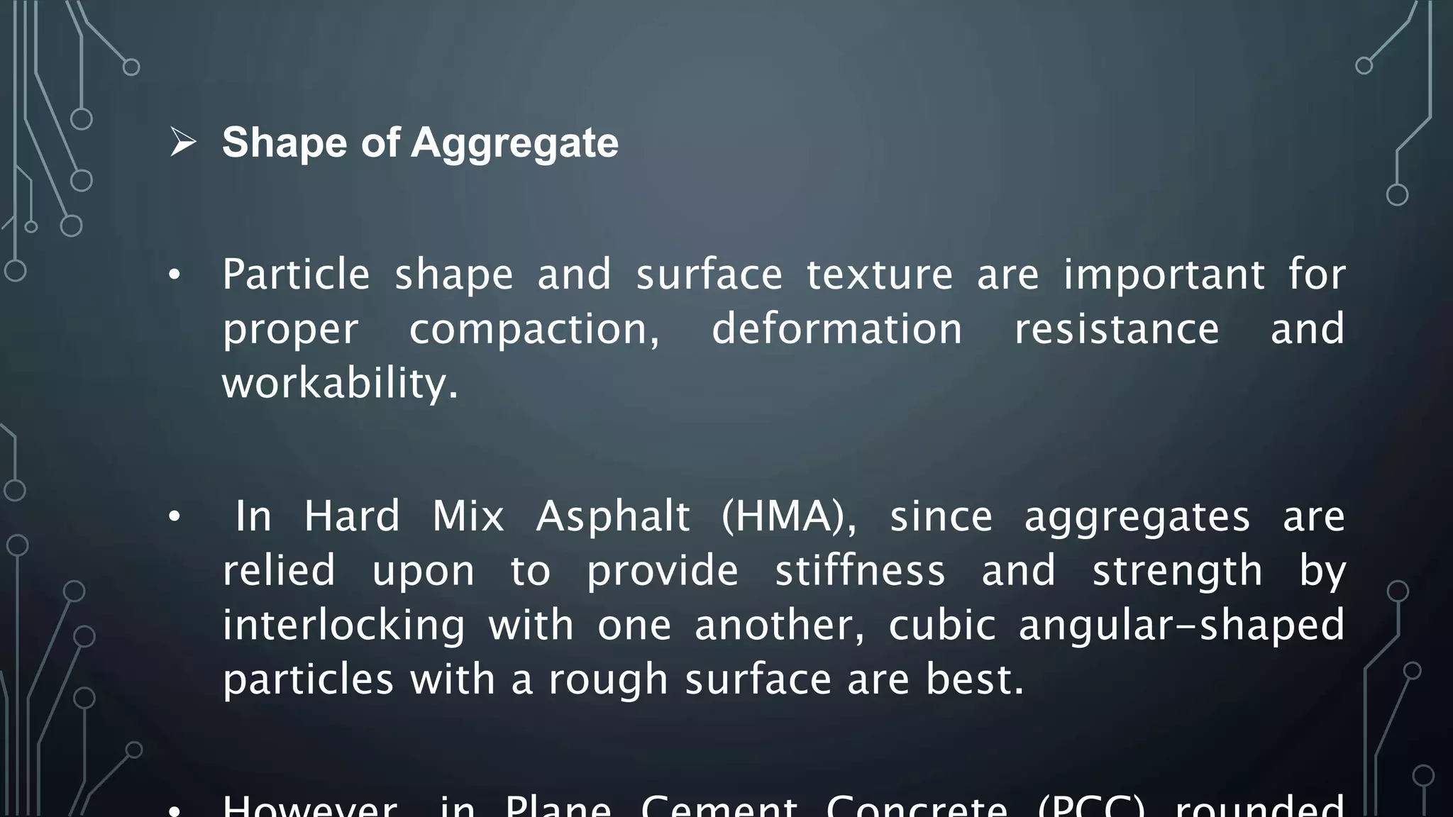 Classification, properties and extraction of Aggregates | PPTX