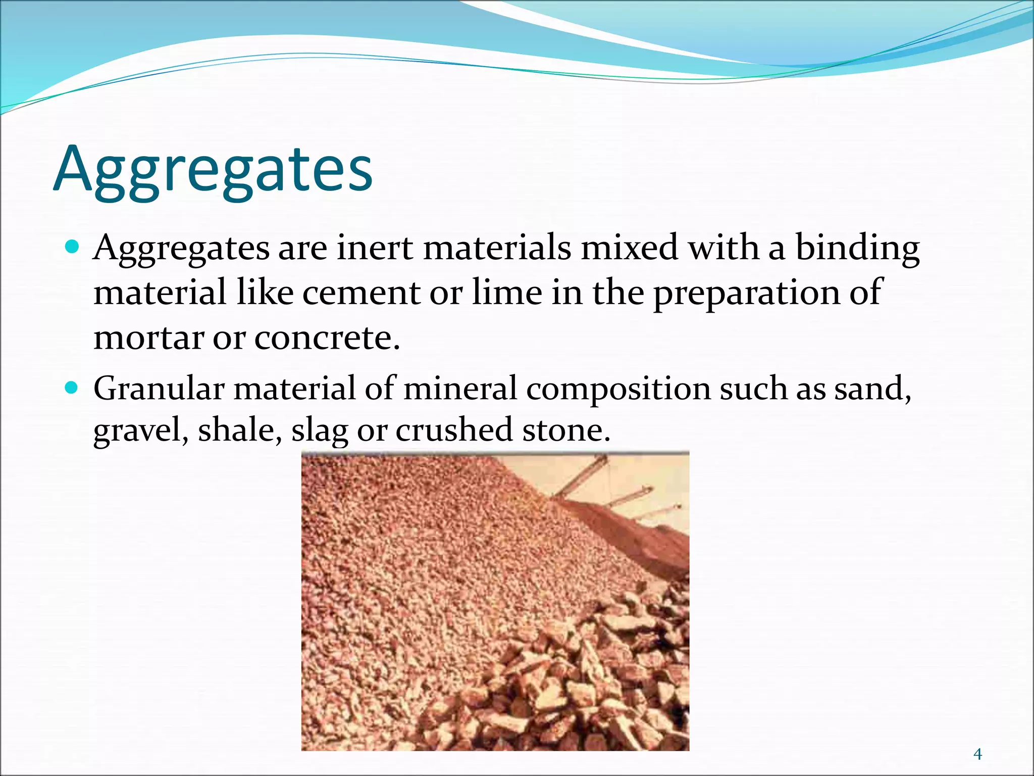 Aggregates | PPT