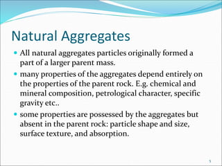 Aggregates | PPT