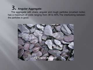 Presentation on Aggregates, Aggregates types. | PPTX