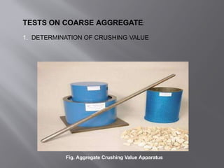 Presentation on Aggregates, Aggregates types. | PPTX