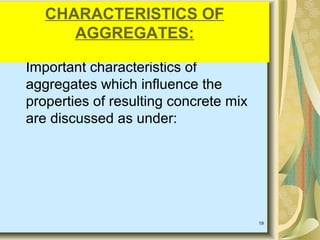 Aggregates ppt | PPT