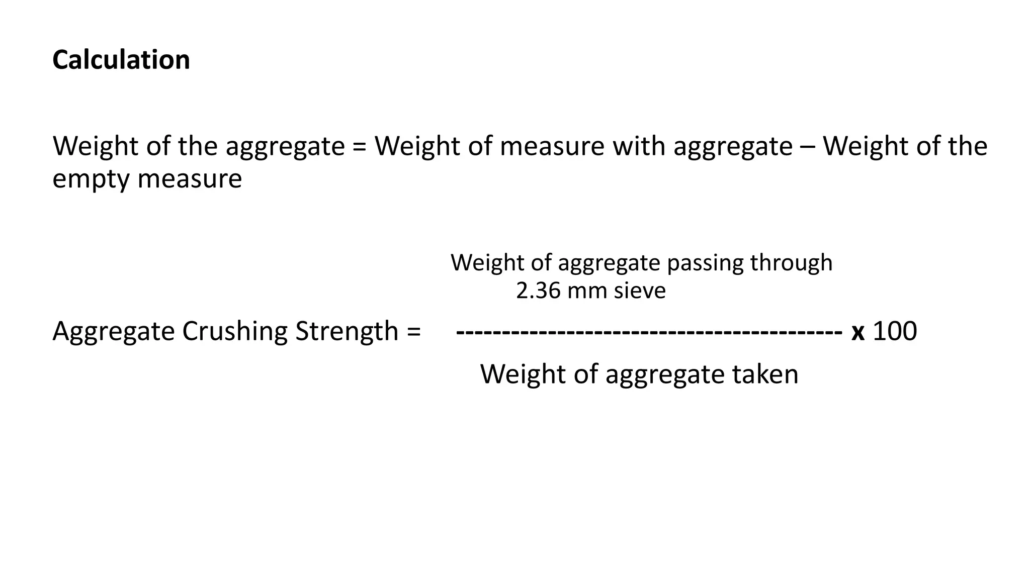 Aggregates types and test as per Indian Standard | PPTX