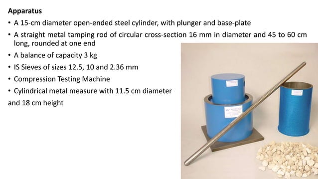 Aggregates types and test as per Indian Standard | PPTX