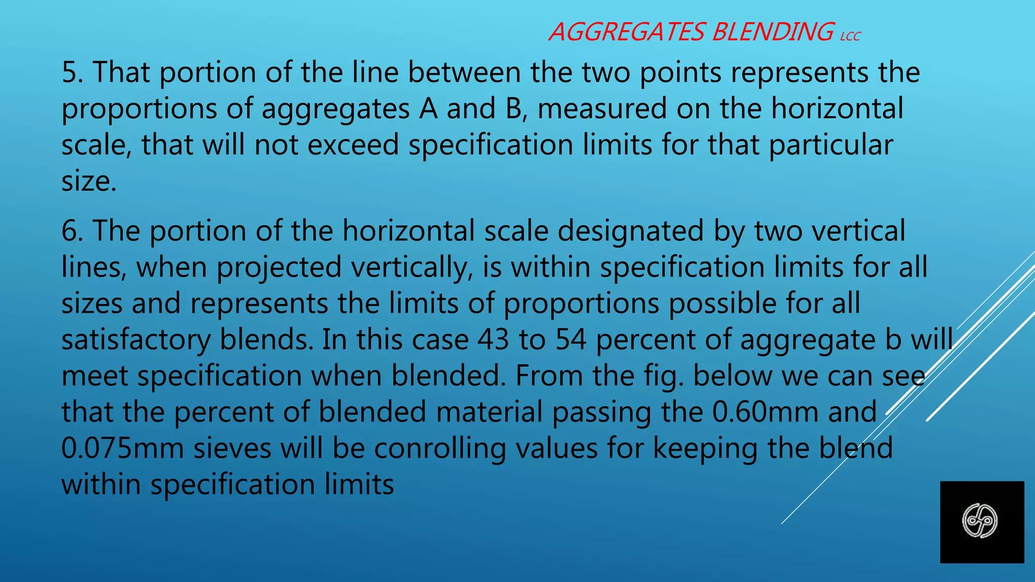 Aggregates blending Lcc | PPTX