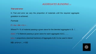 Aggregates blending Lcc | PPTX