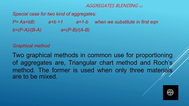 Aggregates blending Lcc | PPTX