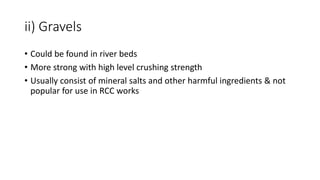 Aggregates introduction, types and properties | PPTX