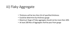 Aggregates introduction, types and properties | PPTX