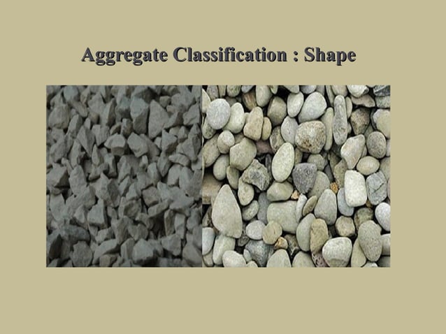 Aggregates of Concrete | PPT | Geology | Science