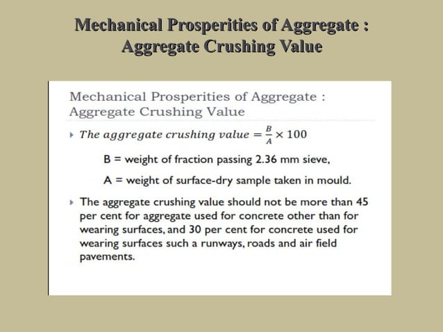Aggregates of Concrete | PPT | Geology | Science