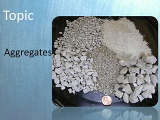 Aggregates | PPTX