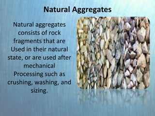 Aggregates | PPTX
