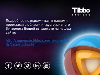 Проекты Tibbo Systems в области индустриального Интернета вещей | PPT