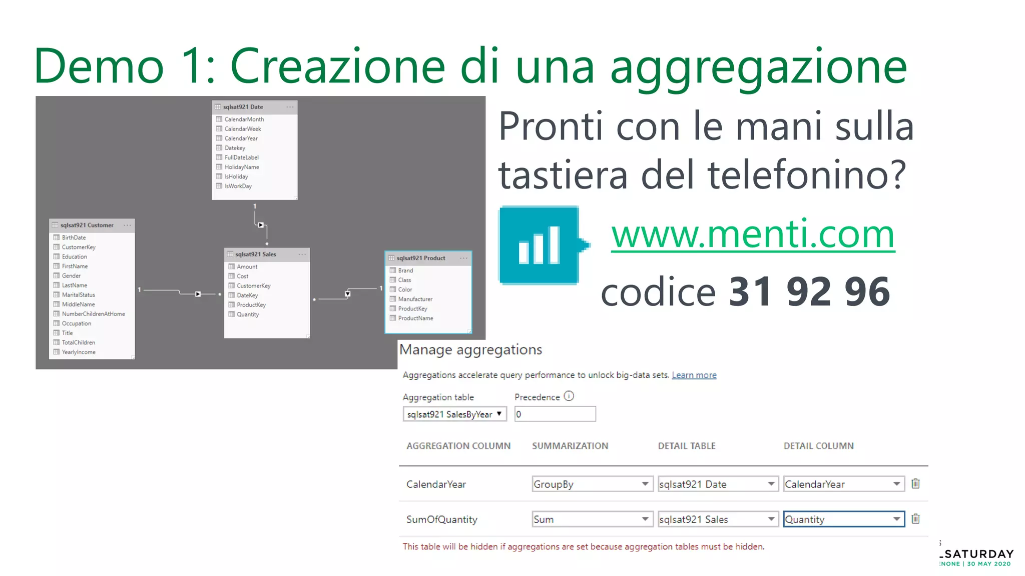 Microsoft Power BI fast with aggregation and composite model | PPT