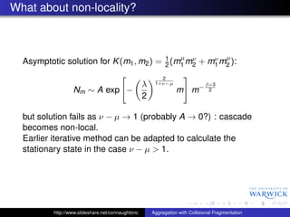 Cluster-cluster aggregation with (complete) collisional fragmentation | PDF