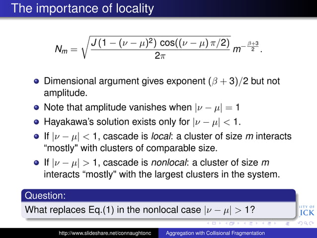 Cluster Cluster Aggregation With Complete Collisional Fragmentation Pdf