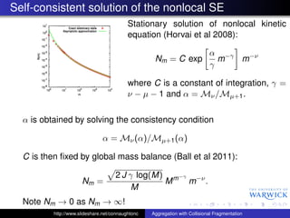 Cluster-cluster aggregation with (complete) collisional fragmentation | PDF