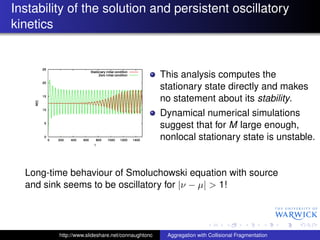 Cluster-cluster aggregation with (complete) collisional fragmentation | PDF